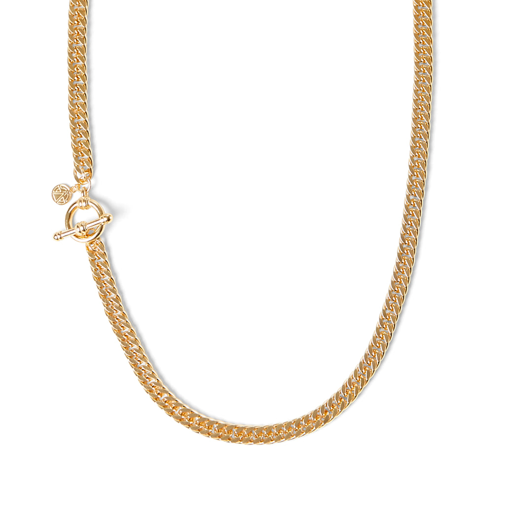 Mini Double Curb Link T-Bar Chain