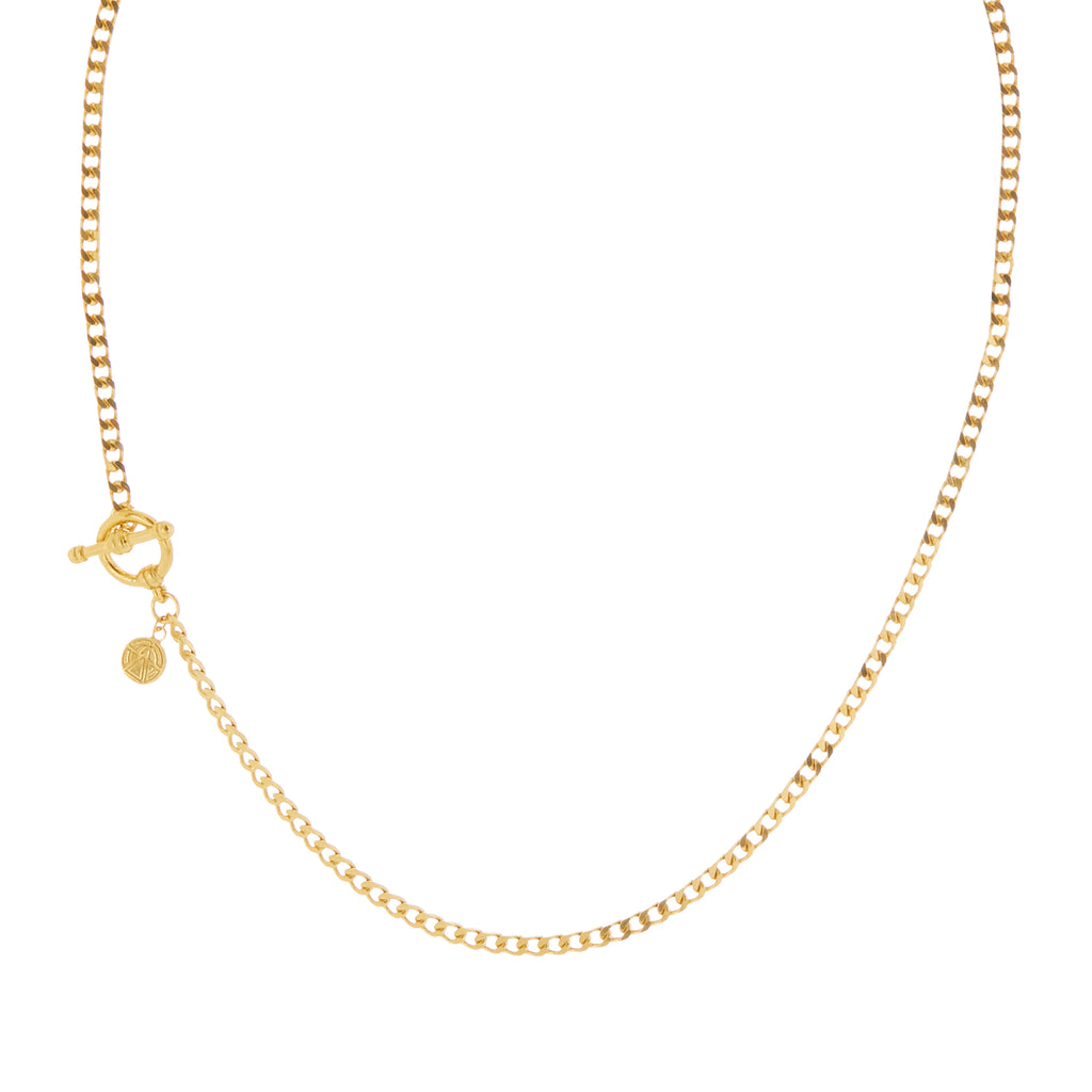 Micro Cuban Link T-Bar Chain